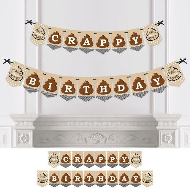 Big Dot of Happiness Party 'Til You're Pooped - Poop Emoji Birthday ...