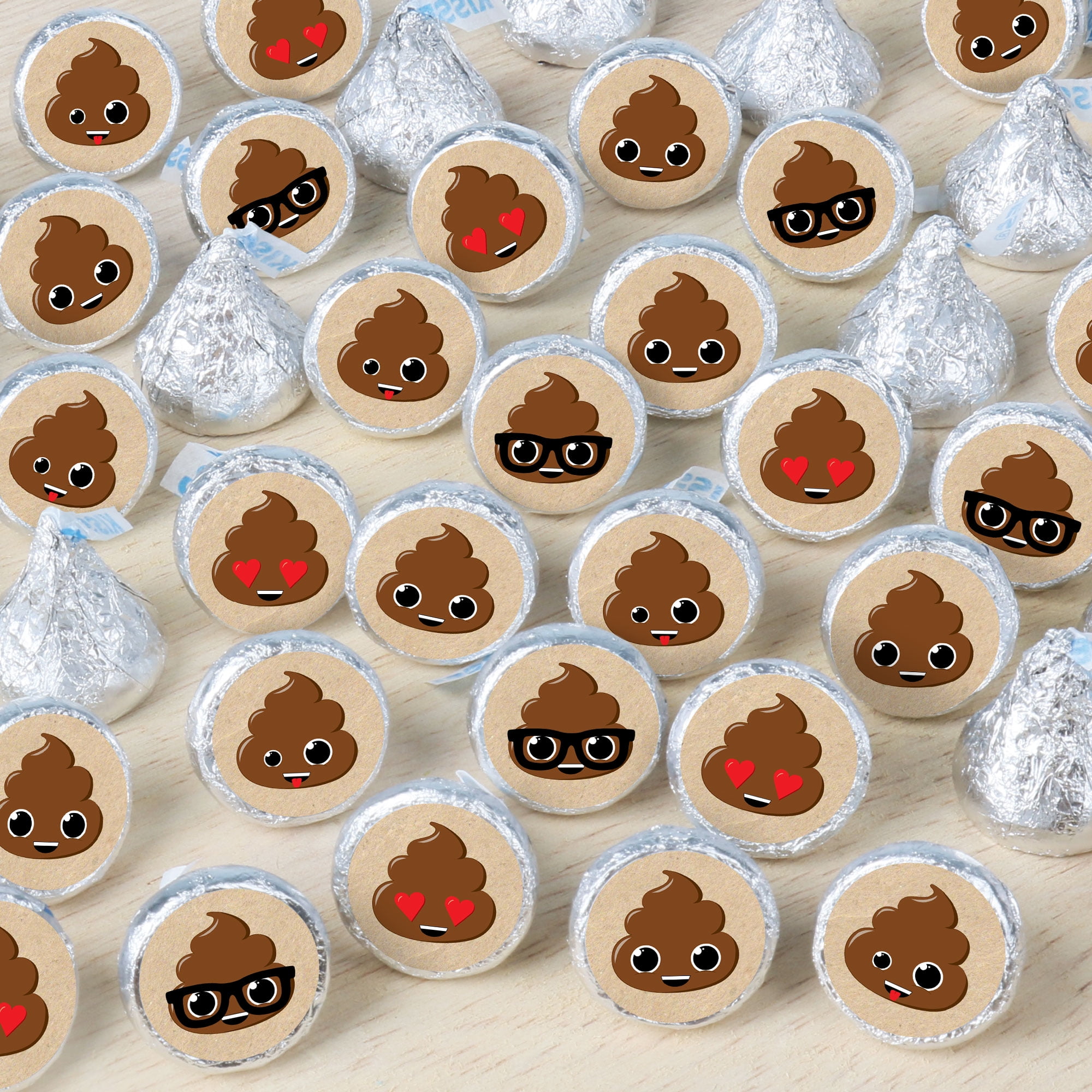 Big Dot of Happiness Party 'Til You're Pooped - Poop Emoji Party Small ...