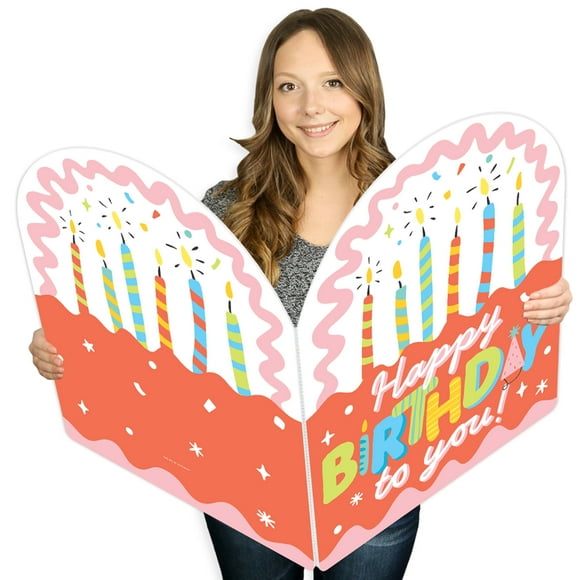 Jumbo Greeting Cards Giant Birthday Card