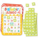 Big Dot of Happiness Party Time - Picture Bingo Cards and Markers - Happy Birthday Party Bingo ...