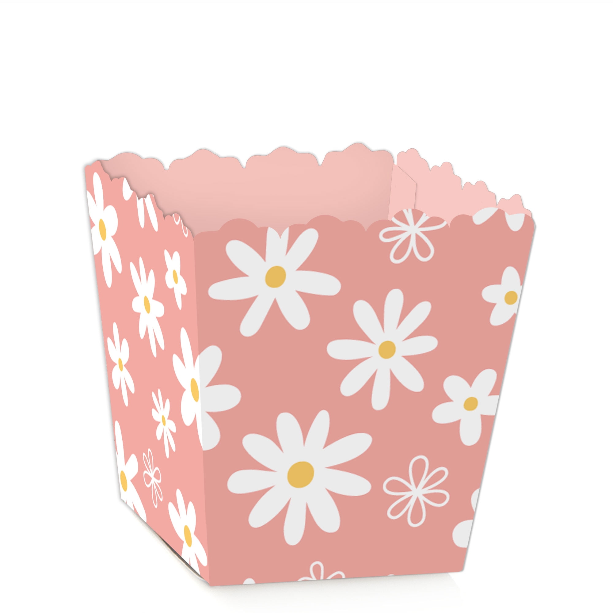 Big Dot of Happiness Pink Daisy Flowers - Party Mini Favor Boxes ...