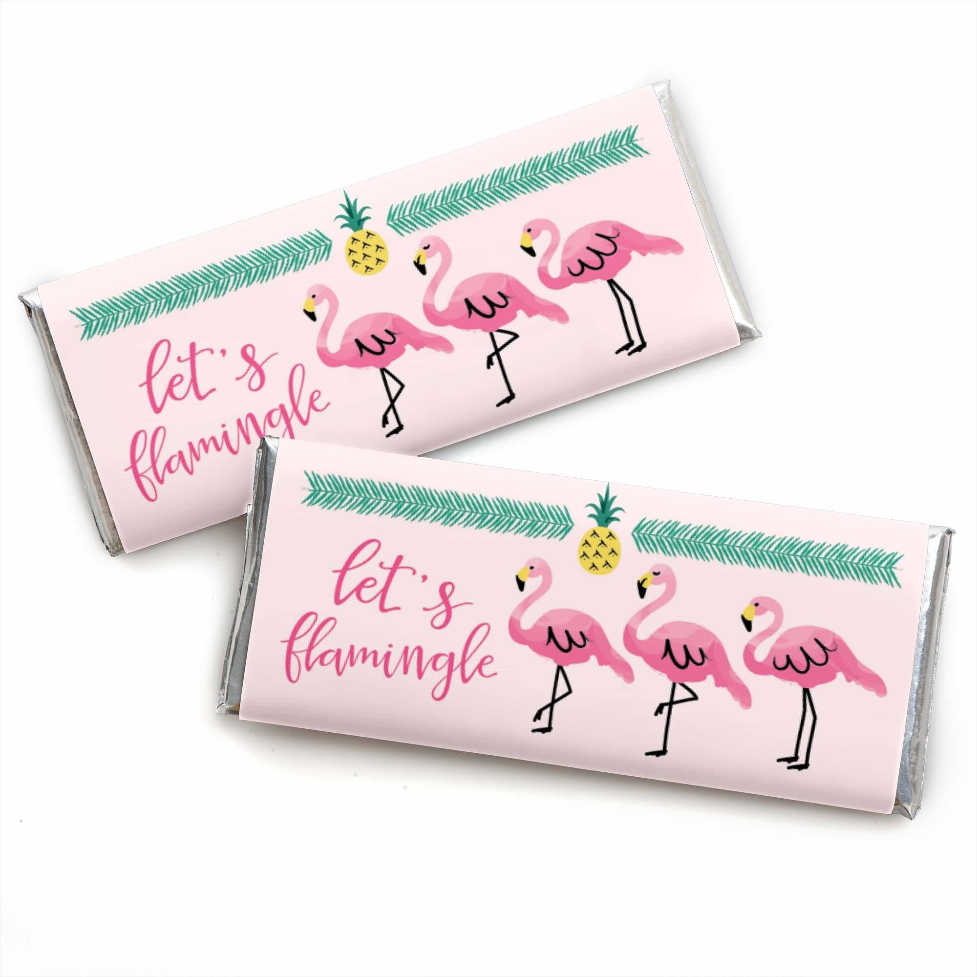 Big Dot of Happiness Pink Flamingo - Party Like a Pineapple - Tropical ...