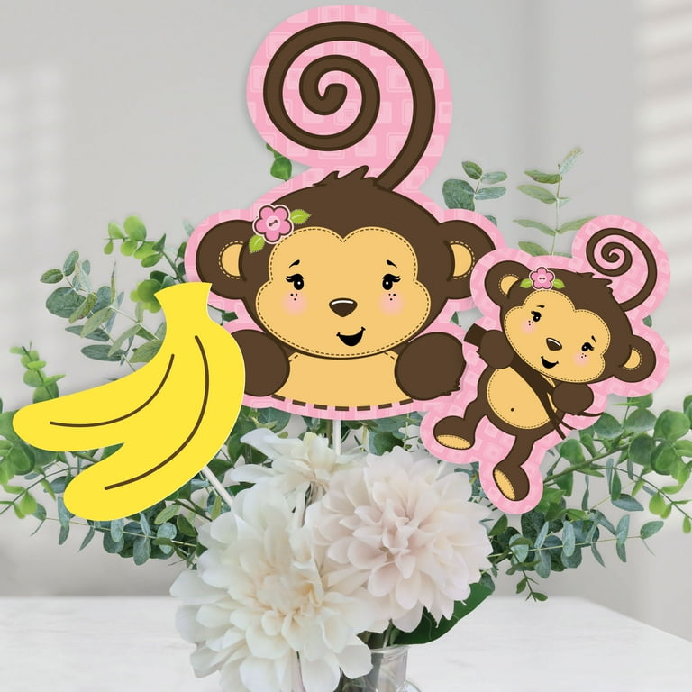 Pink Monkey Birthday Party Themes