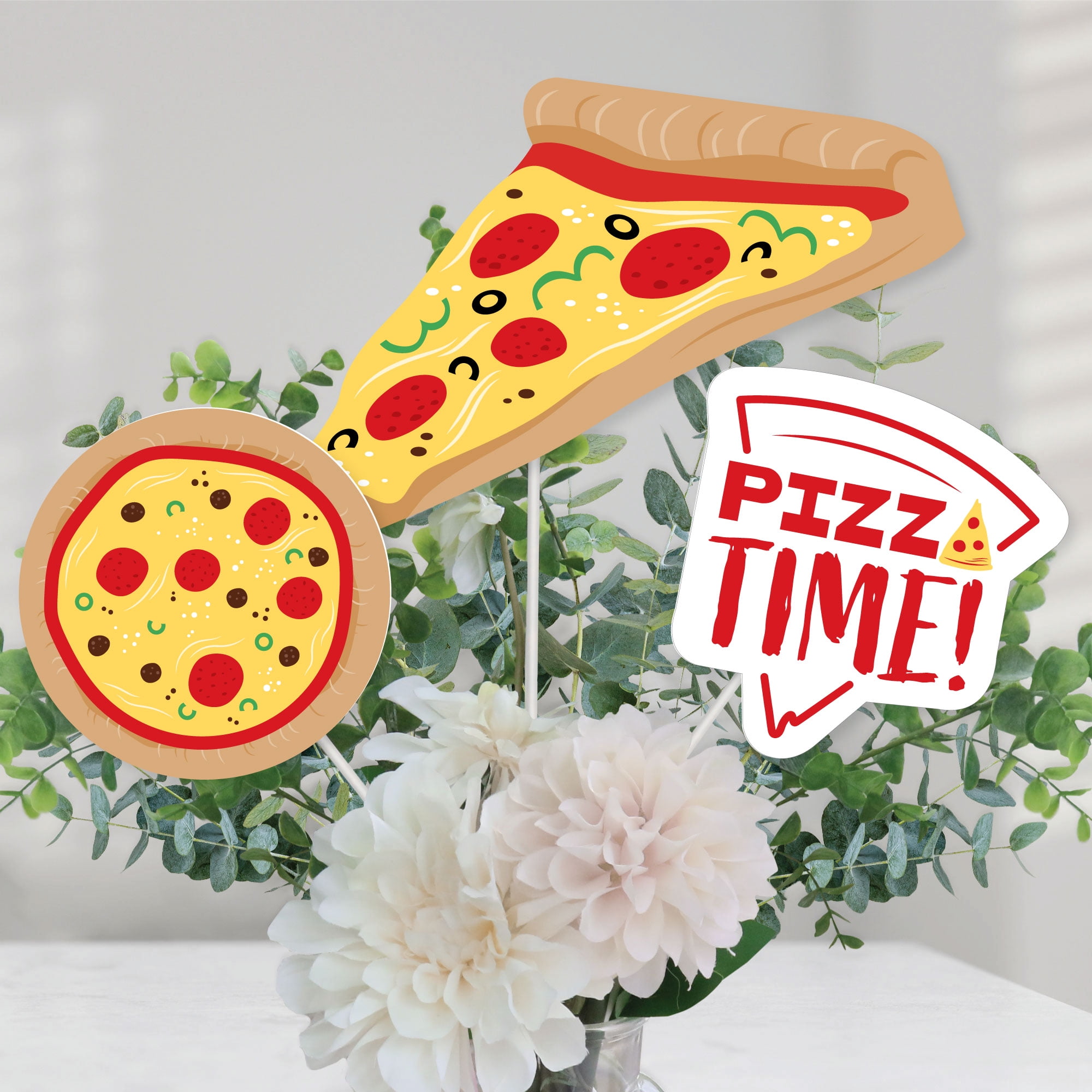 Big Dot of Happiness Pizza Party Time - Baby Shower or Birthday Party ...