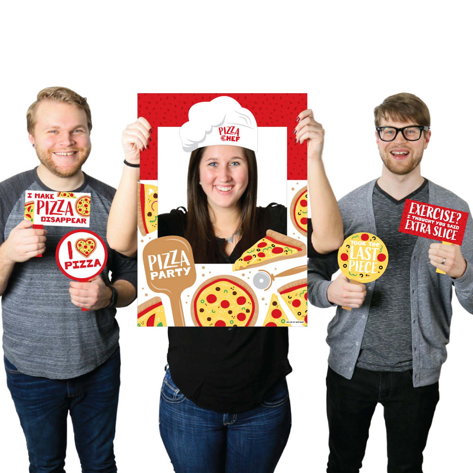 Big Dot of Happiness Pizza Party Time - Baby Shower or Birthday Party ...