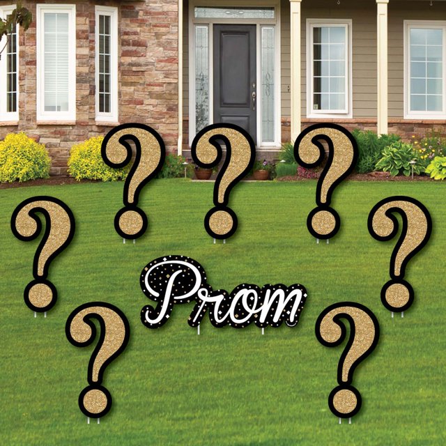 Big Dot of Happiness Promposal - Yard Sign & Outdoor Lawn Decorations ...