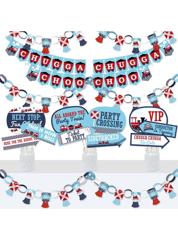 Train Party Decorations in Train Party Supplies - Walmart.com