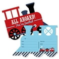 Big Dot of Happiness Railroad Party Crossing - Shaped Fill-in ...