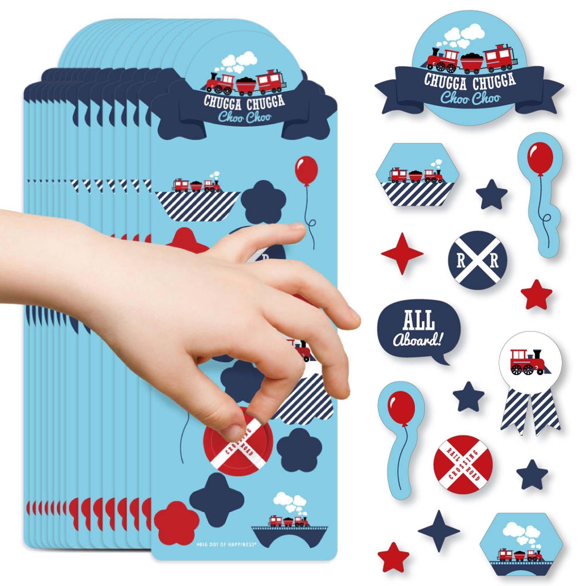Big Dot of Happiness Railroad Party Crossing - Steam Train Birthday ...