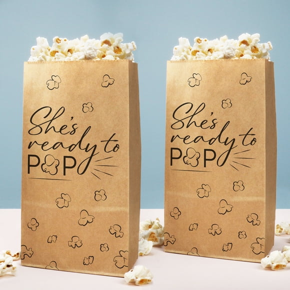 Paper Popcorn Bags