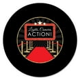 Big Dot of Happiness Red Carpet - Movie Night Party Circle Sticker ...