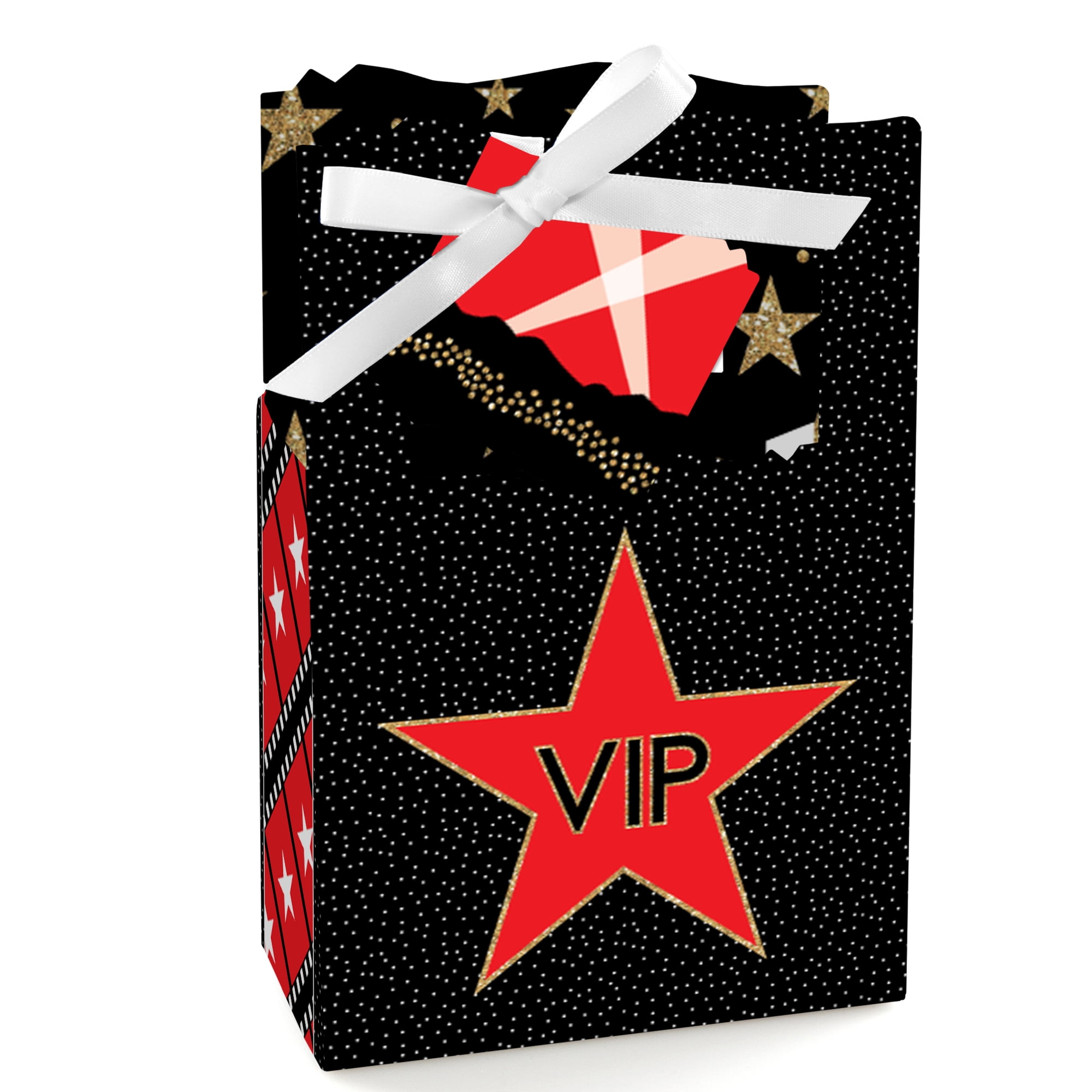 Big Dot of Happiness Red Carpet Hollywood - Movie Night Party Favor ...