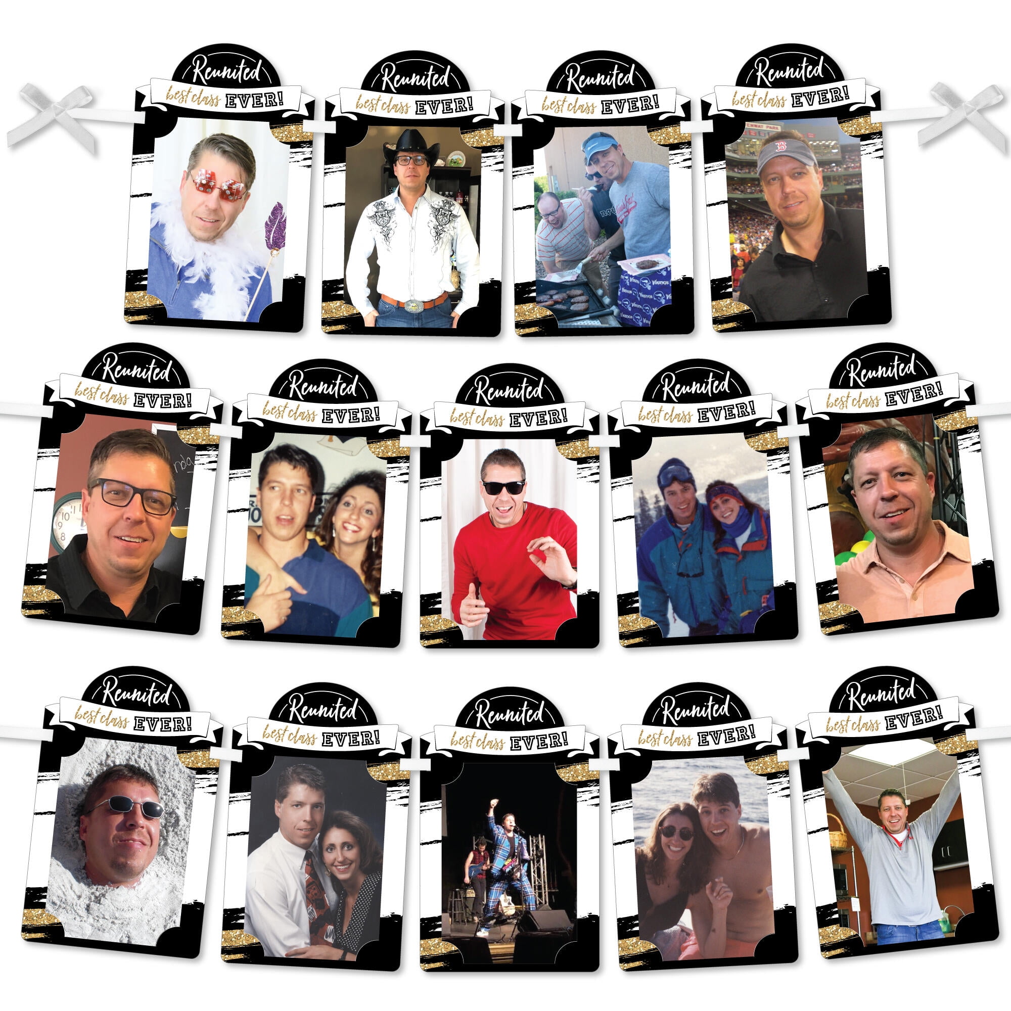 Big Dot of Happiness Reunited - DIY School Class Reunion Party Decor ...