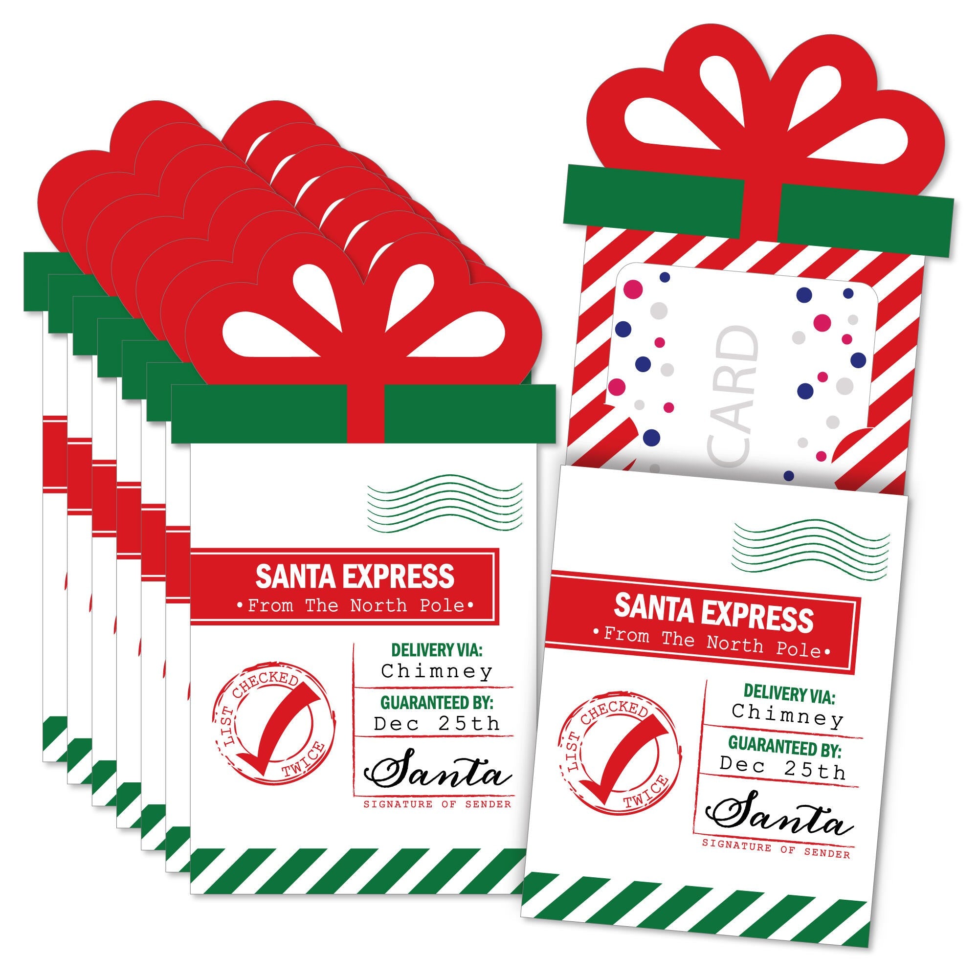 Big Dot of Happiness Santa's Special Delivery - From Santa Claus ...