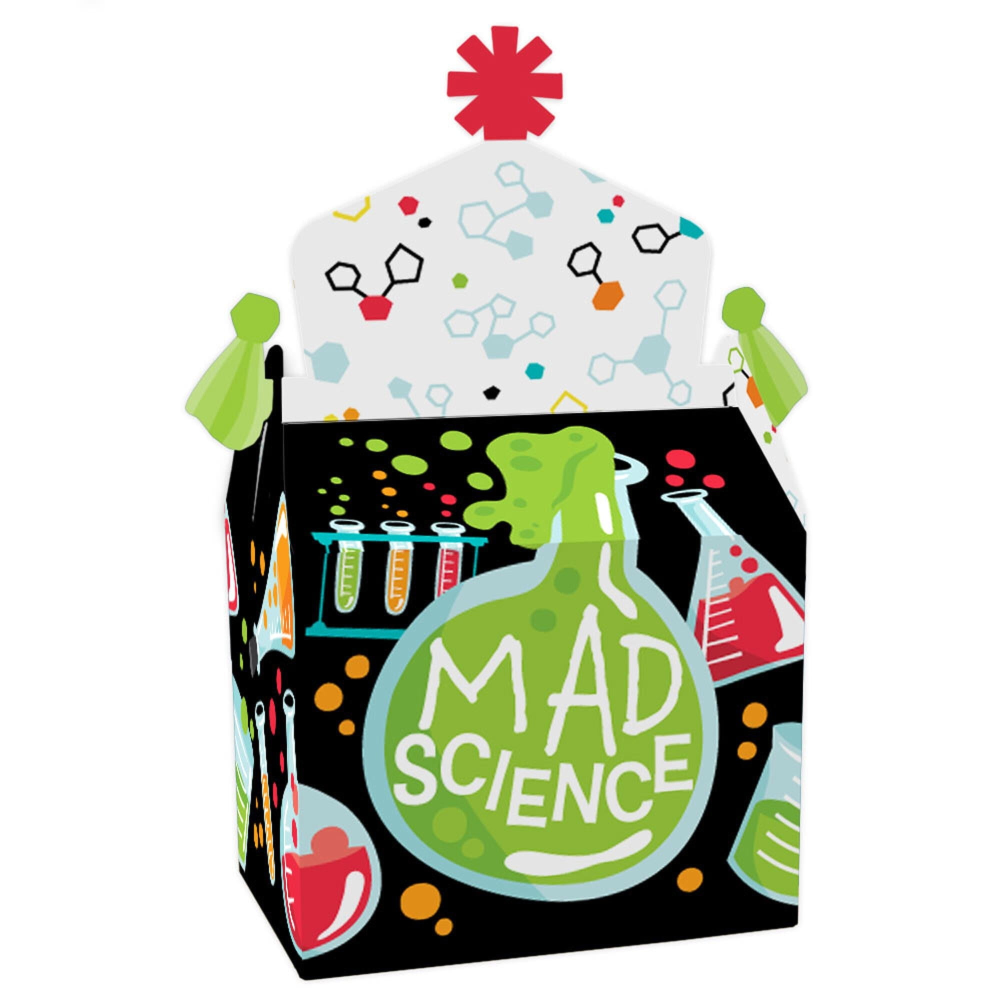 Big Dot of Happiness Scientist Lab - Treat Box Party Favors - Baby ...
