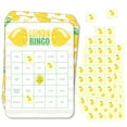 Big Dot of Happiness So Fresh - Lemon - Bingo Cards and Markers ...