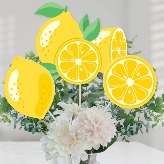 Big Dot of Happiness So Fresh - Lemon - Citrus Lemonade Party ...