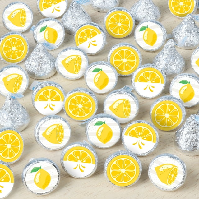 Big Dot of Happiness So Fresh - Lemon - Citrus Lemonade Party Small ...