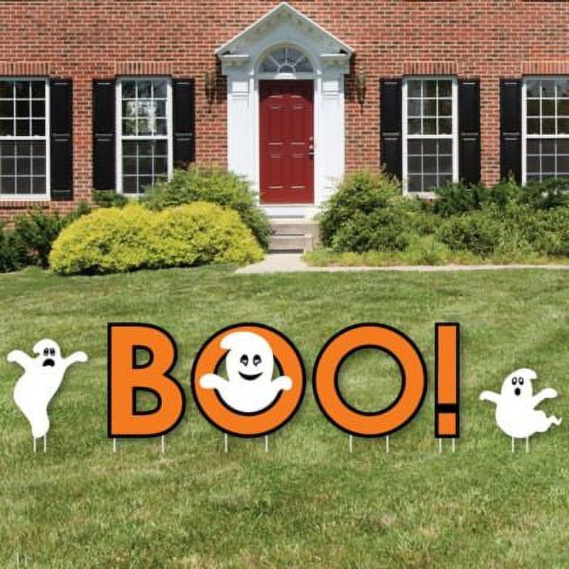 Big Dot of Happiness Spooky Ghost - Yard Sign Outdoor Lawn Decorations ...