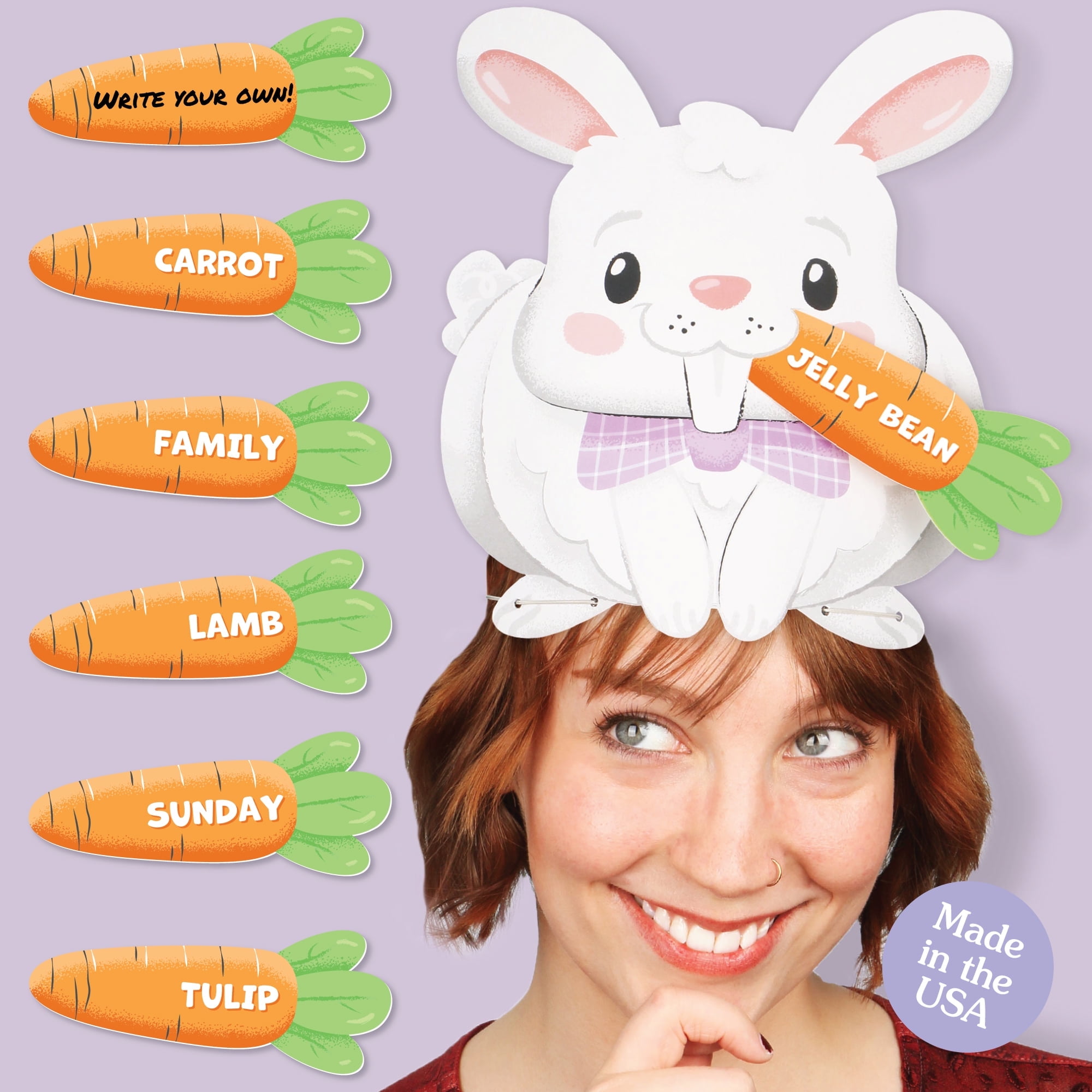 Big Dot of Happiness Spring Easter Bunny Guessing Game, Fun Easter ...