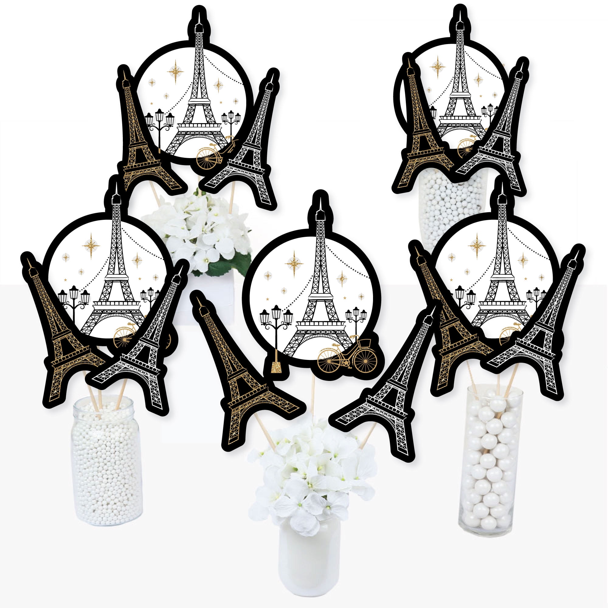 Big Dot of Happiness Stars Over Paris - Parisian Themed Party ...