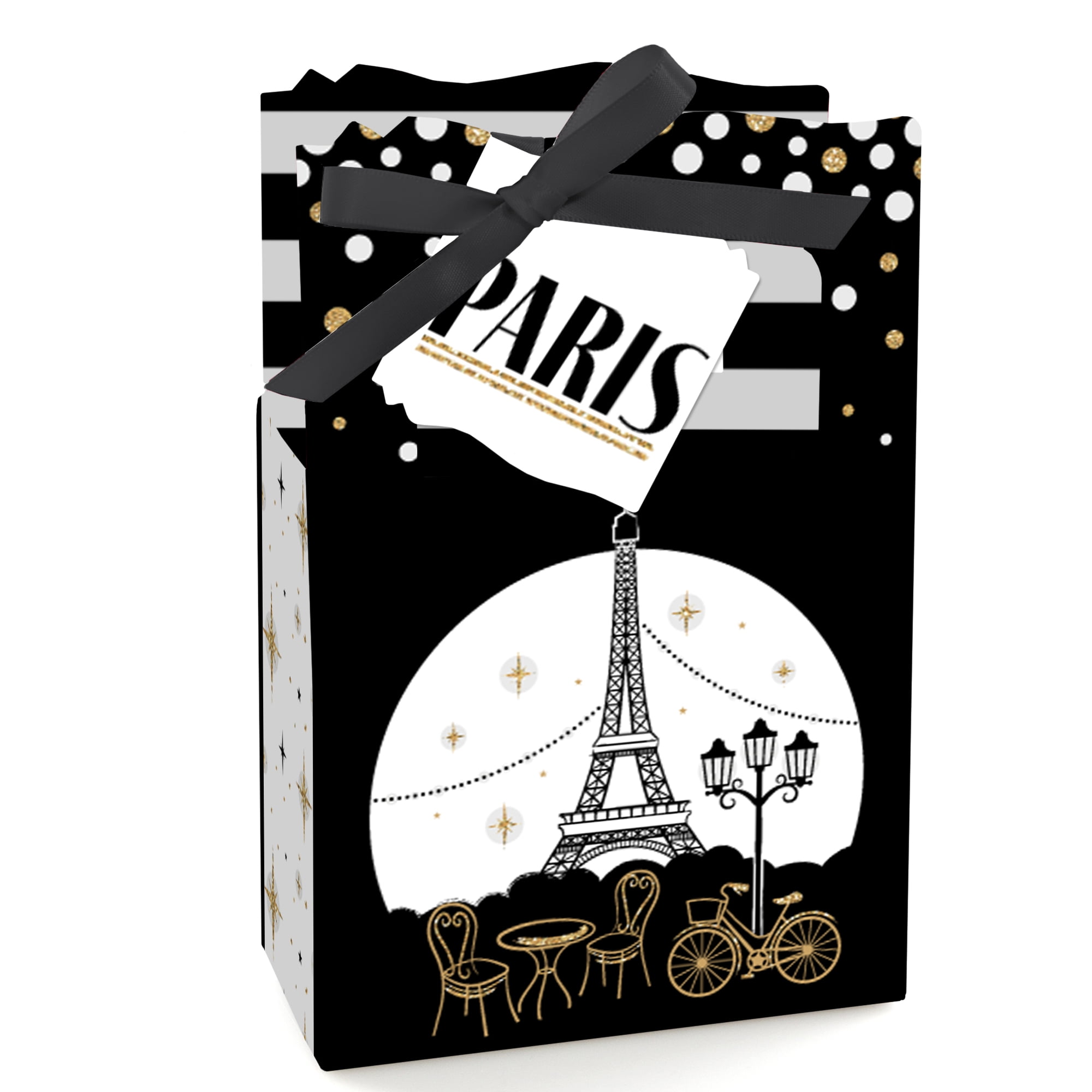 Big Dot of Happiness Stars Over Paris - Parisian Themed Party Favor ...