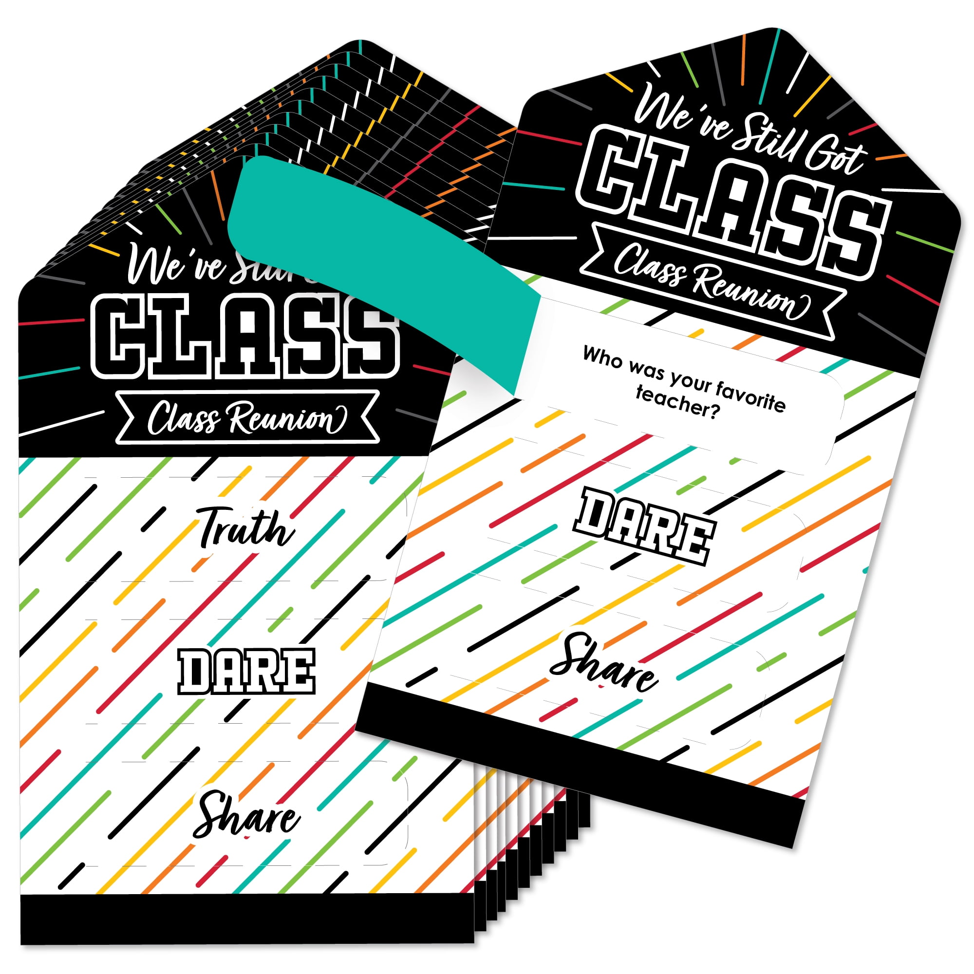 Big Dot of Happiness Still Got Class - High School Reunion Party Game ...