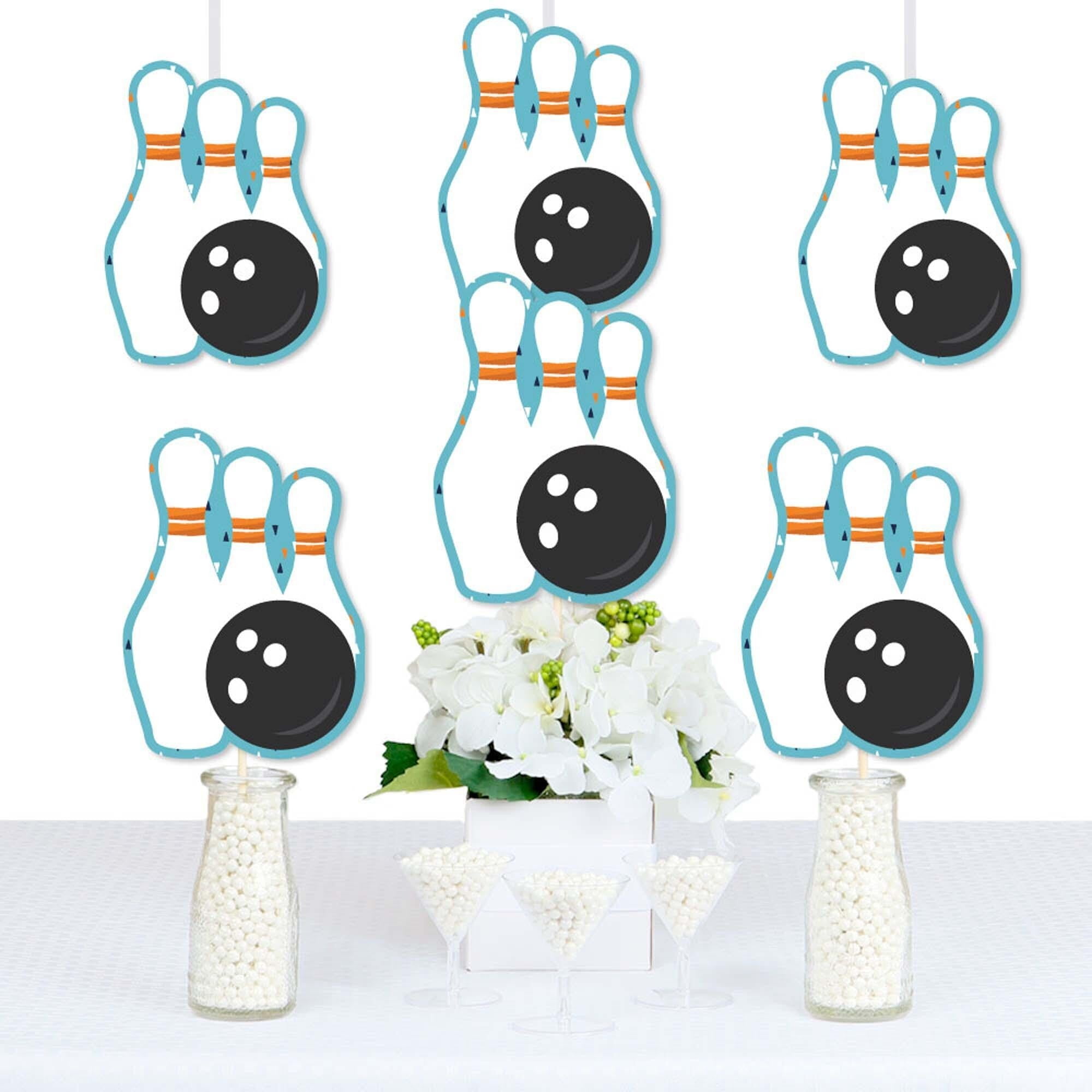 Big Dot of Happiness Strike Up The Fun - Bowling - Bowling Pins and ...