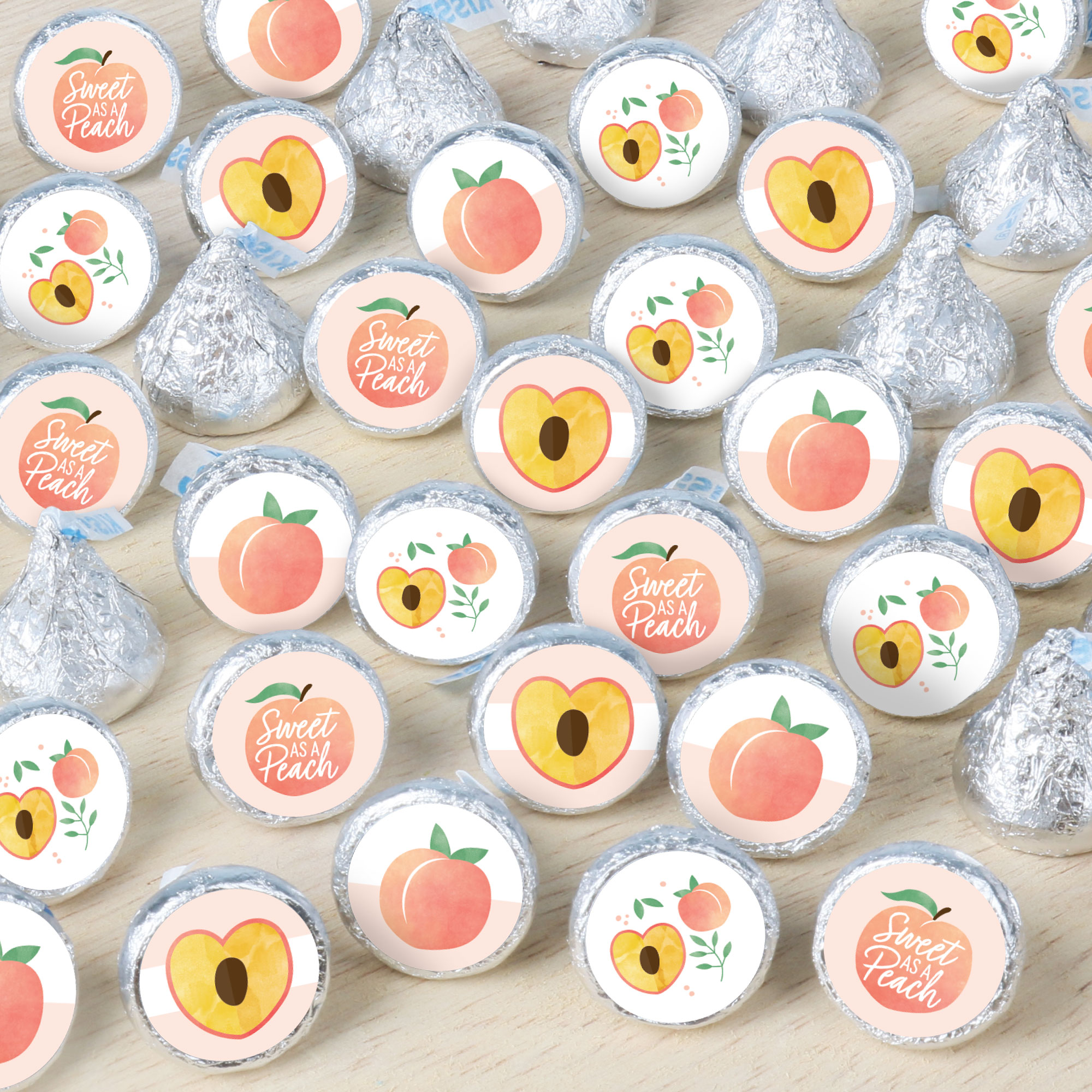 Big Dot of Happiness Sweet as a Peach - Fruit Themed Baby Shower or ...