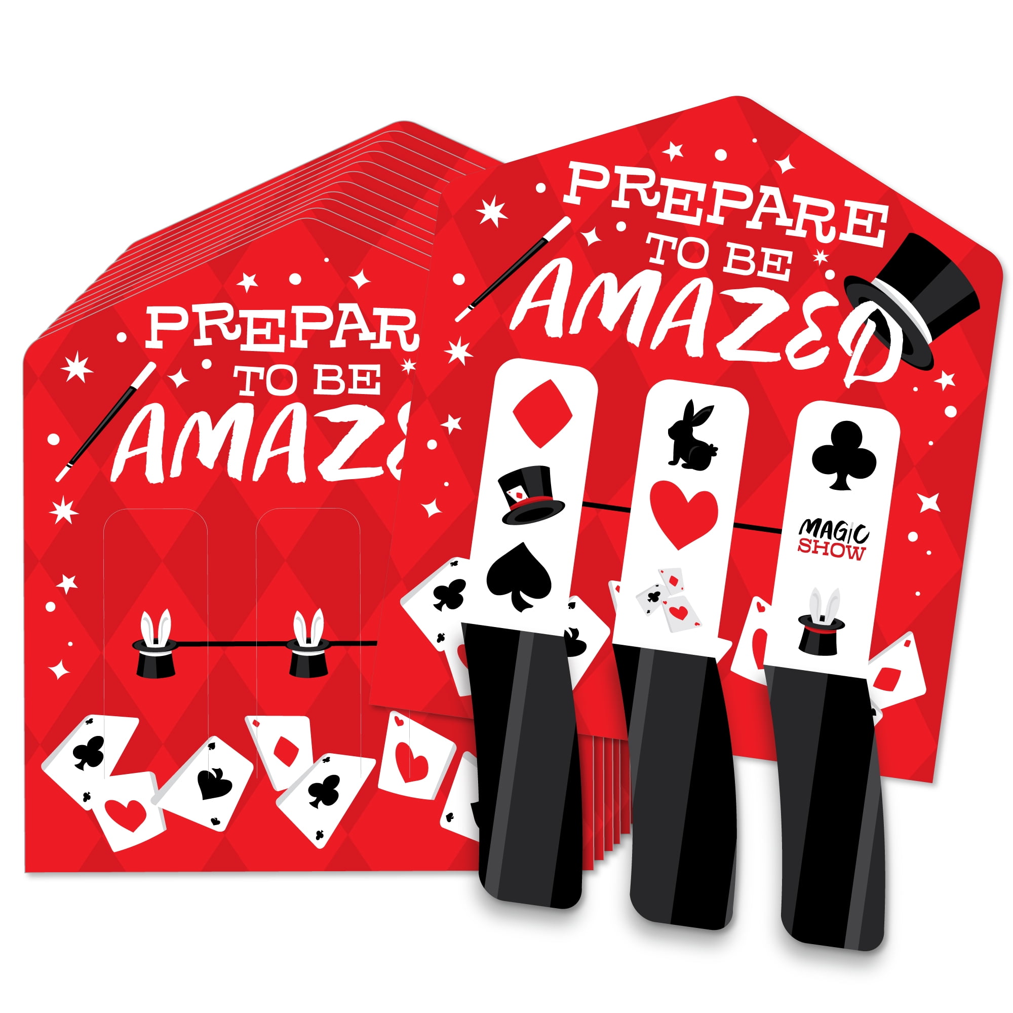 Big Dot of Happiness Ta-Da, Magic Show - Magical Birthday Party Game ...