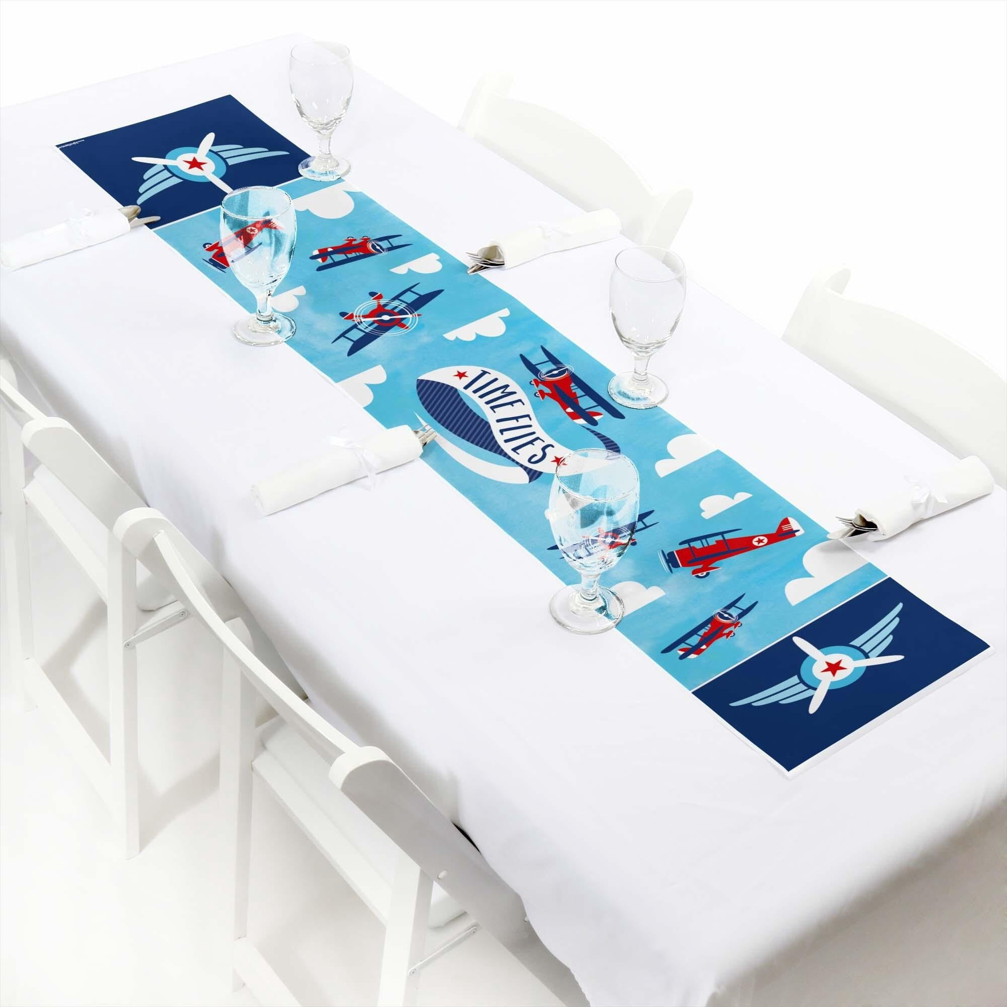 Big Dot of Happiness Taking Flight - Airplane - Petite Vintage Plane ...