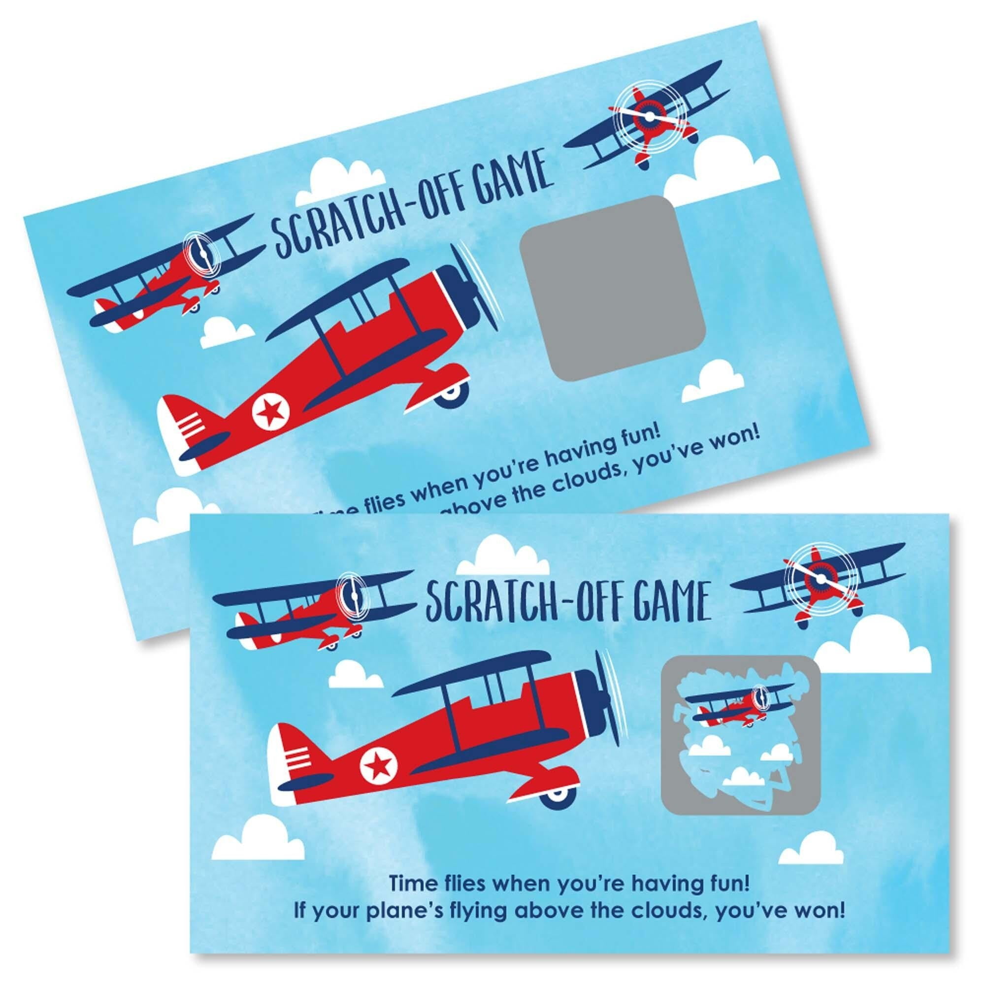 Big Dot of Happiness Taking Flight - Airplane - Vintage Plane Baby ...