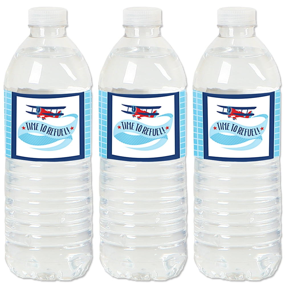 Big Dot of Happiness Taking Flight - Airplane - Vintage Plane Baby ...