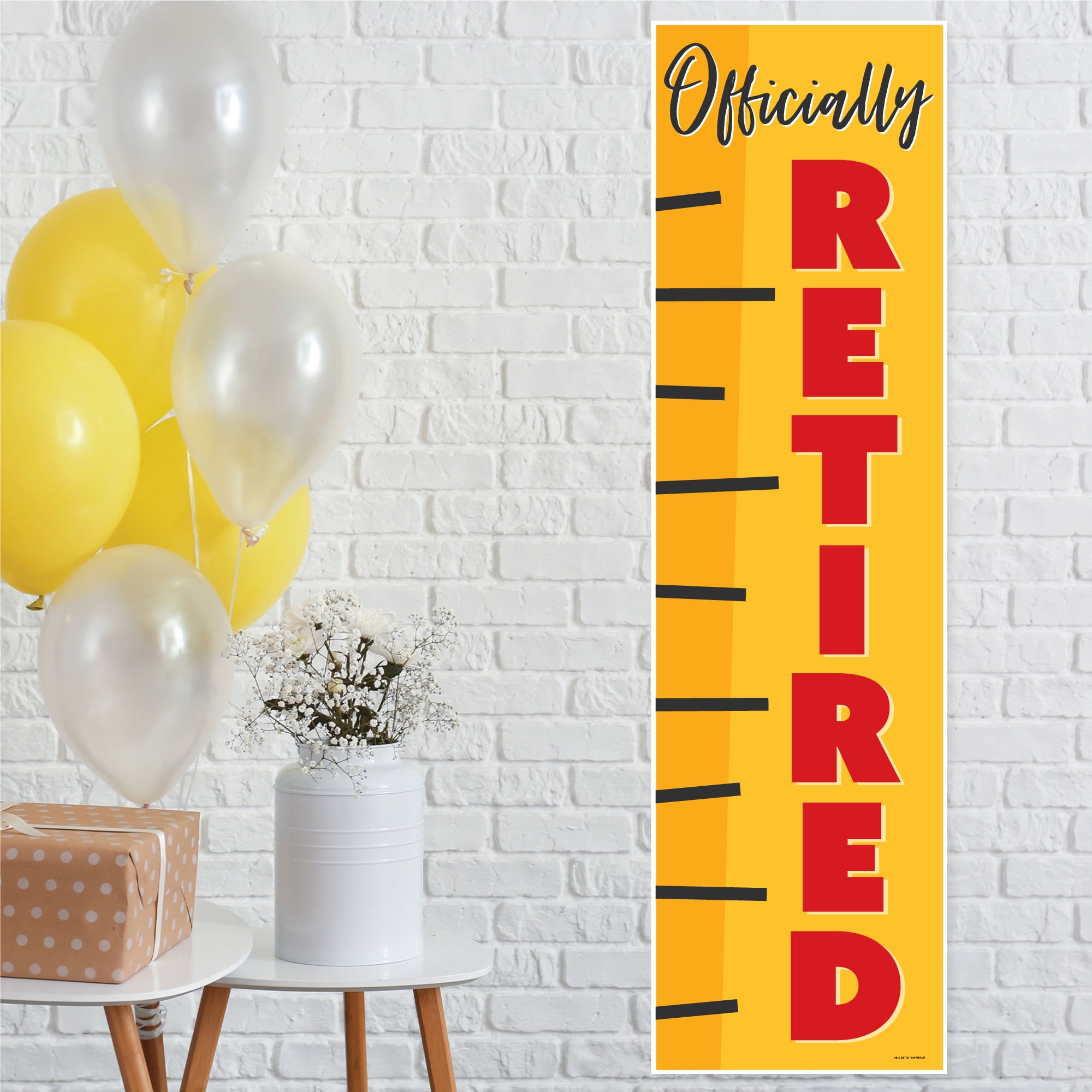 Big Dot of Happiness Teacher Retirement - Happy Retirement Party Front ...