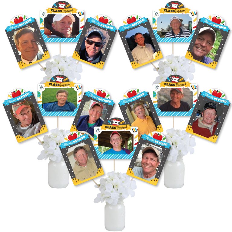 Teacher Retirement Party Centerpieces