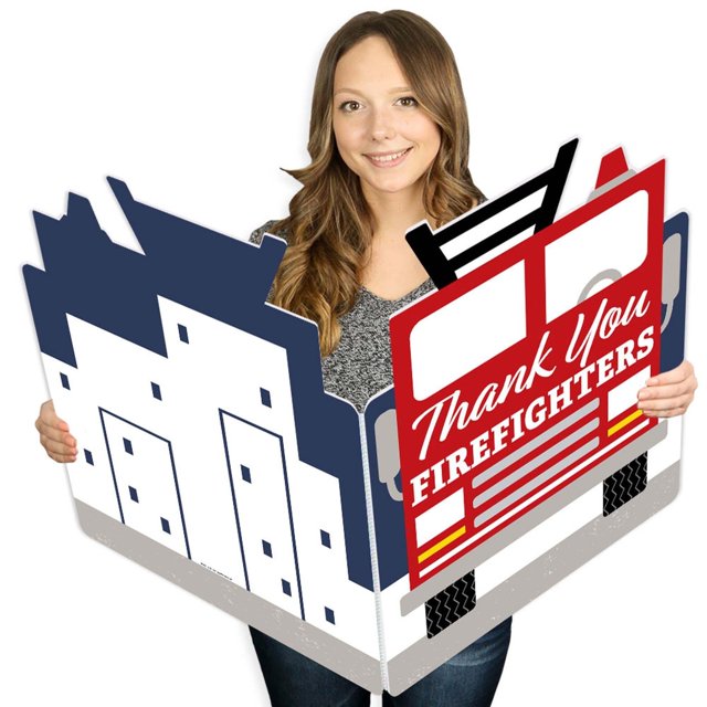 Big Dot of Happiness Thank You Firefighters - First Responders ...