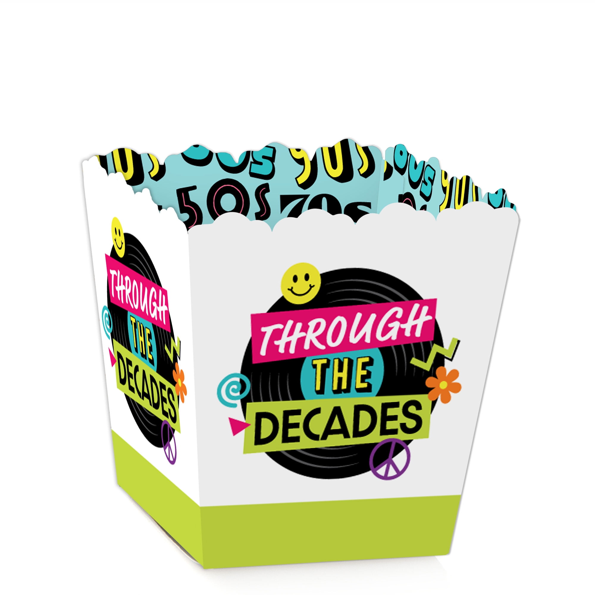 Big Dot of Happiness Through the Decades - Party Mini Favor Boxes - 50s ...