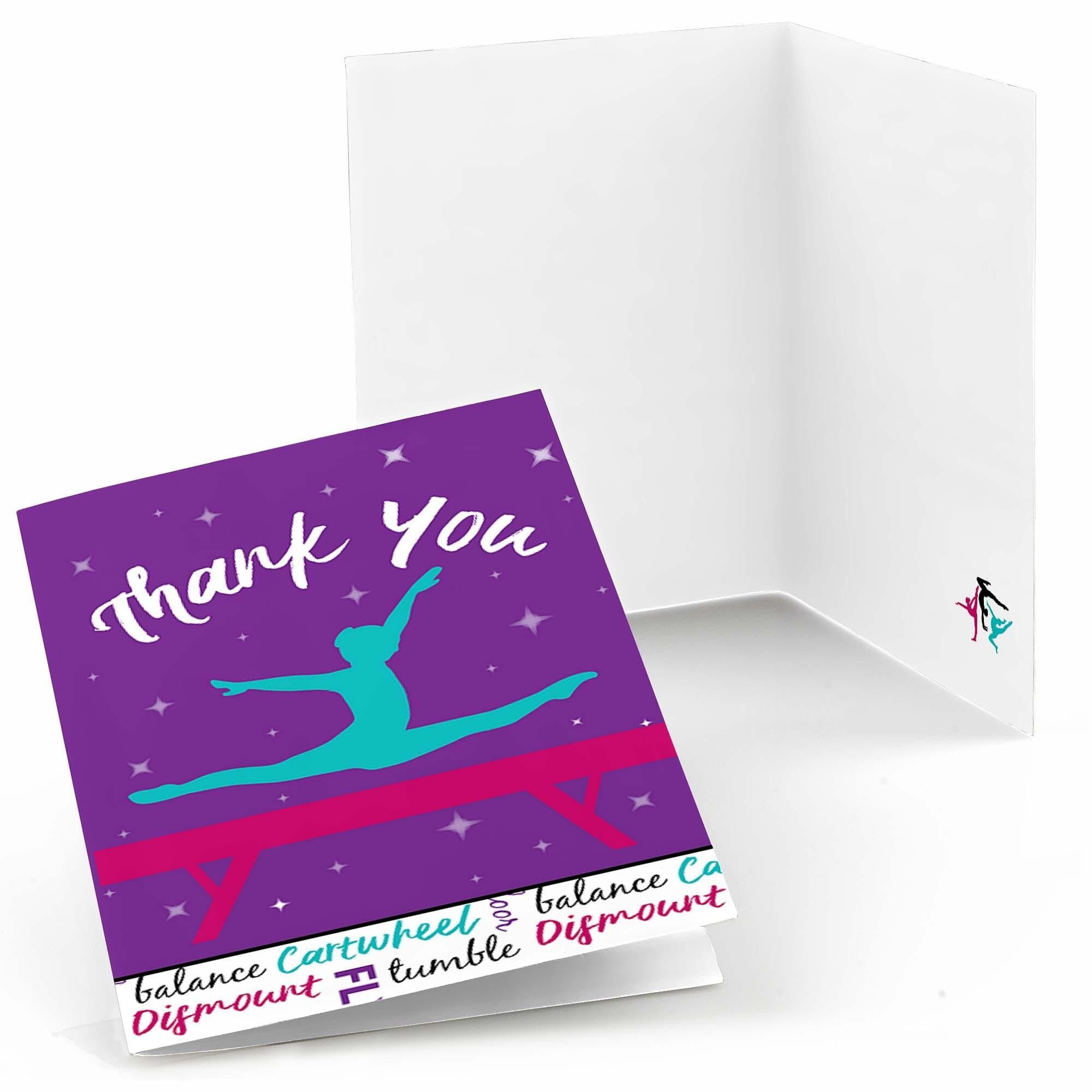 Happy Birthday Gymnastics Cards