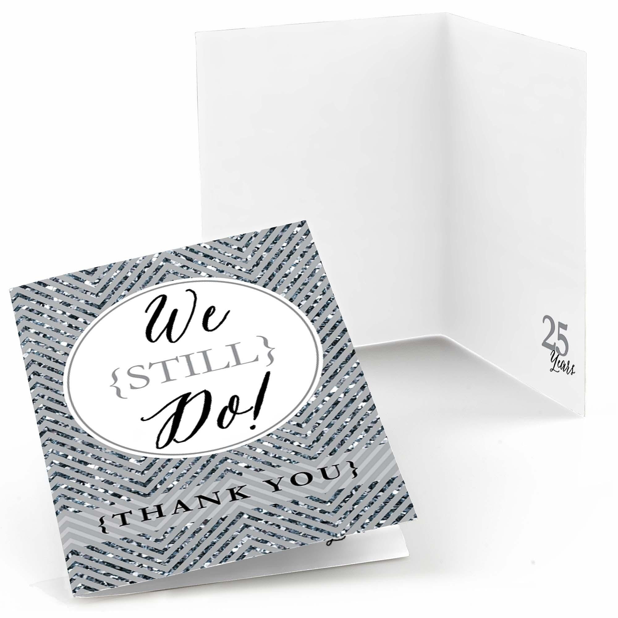 Big Dot of Happiness We Still Do - 25th Wedding Anniversary - Party ...