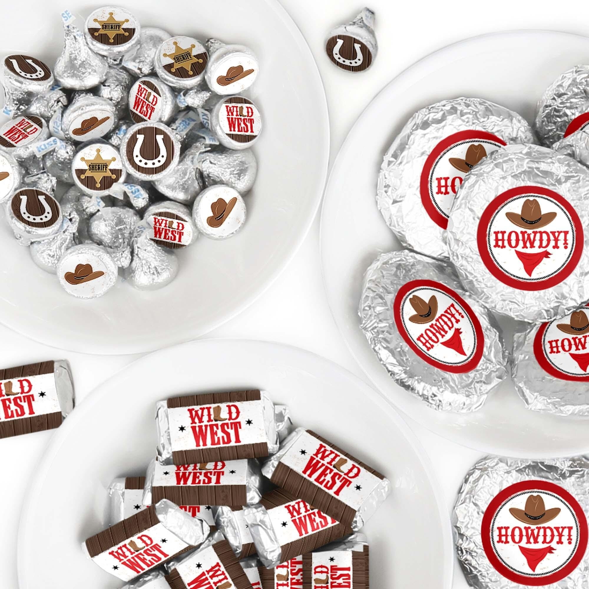 Big Dot of Happiness Western Hoedown - Wild West Cowboy Party Candy ...
