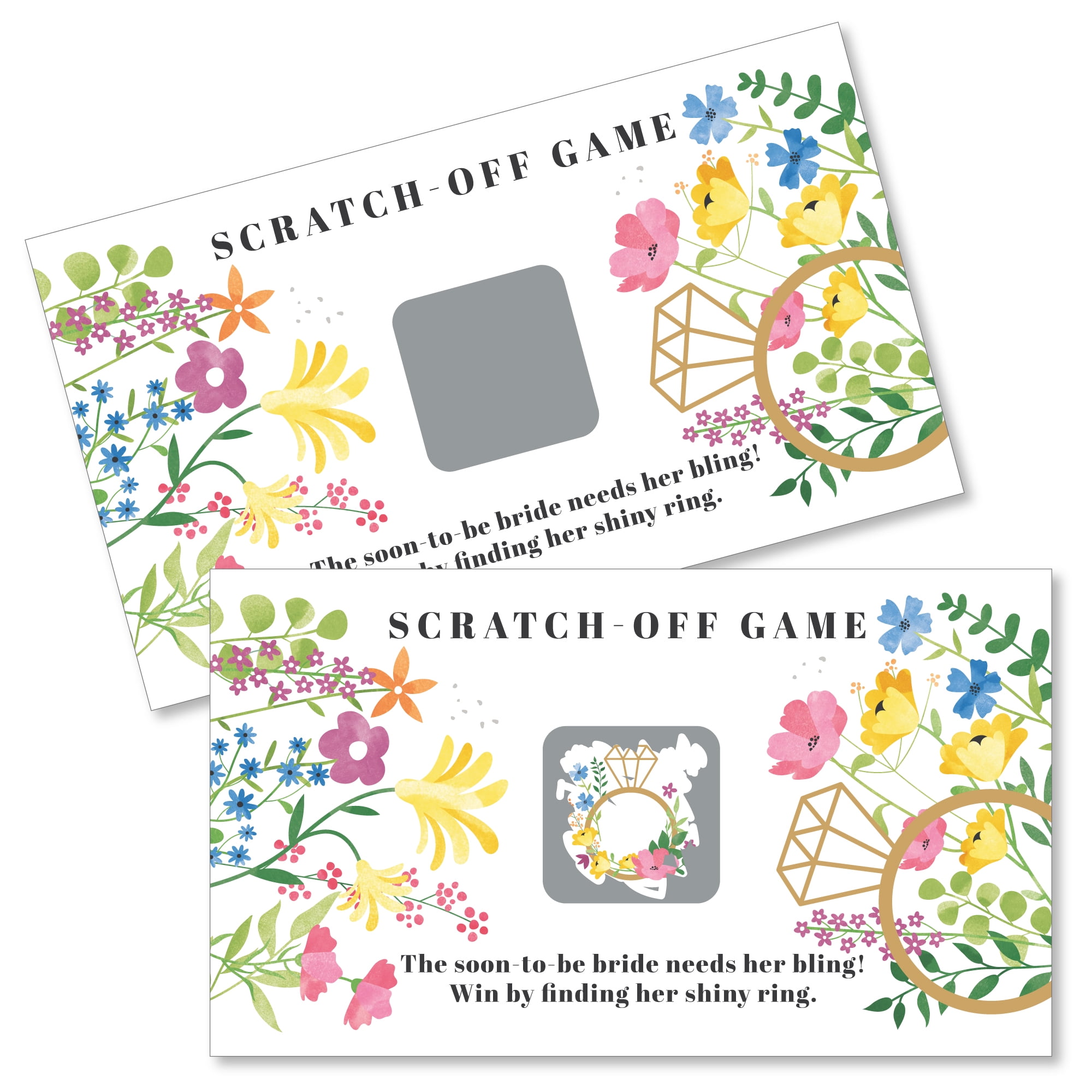 Big Dot of Happiness Wildflowers Bride - Boho Floral Bridal Shower and ...