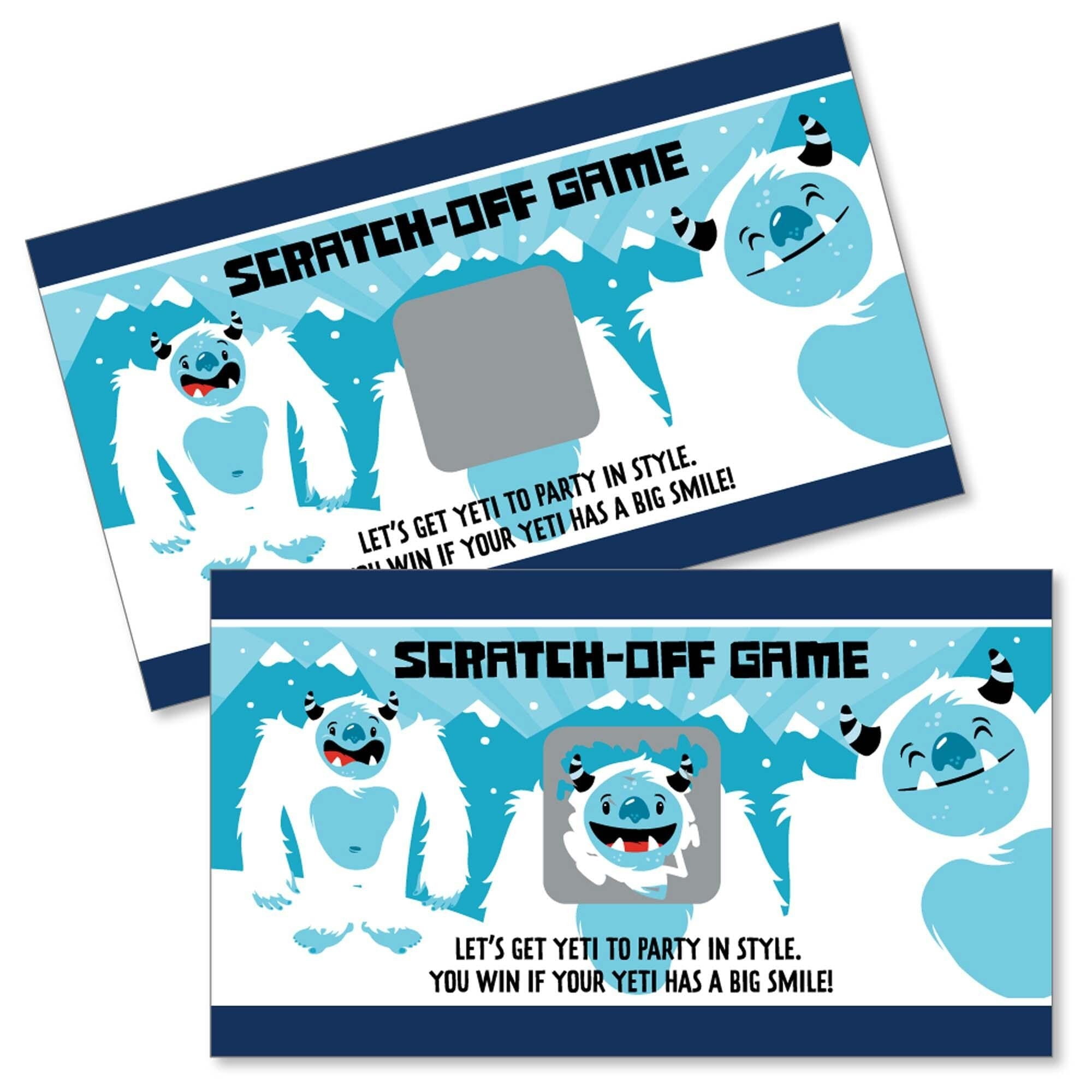 Big Dot of Happiness Yeti to Party - Abominable Snowman Party or ...