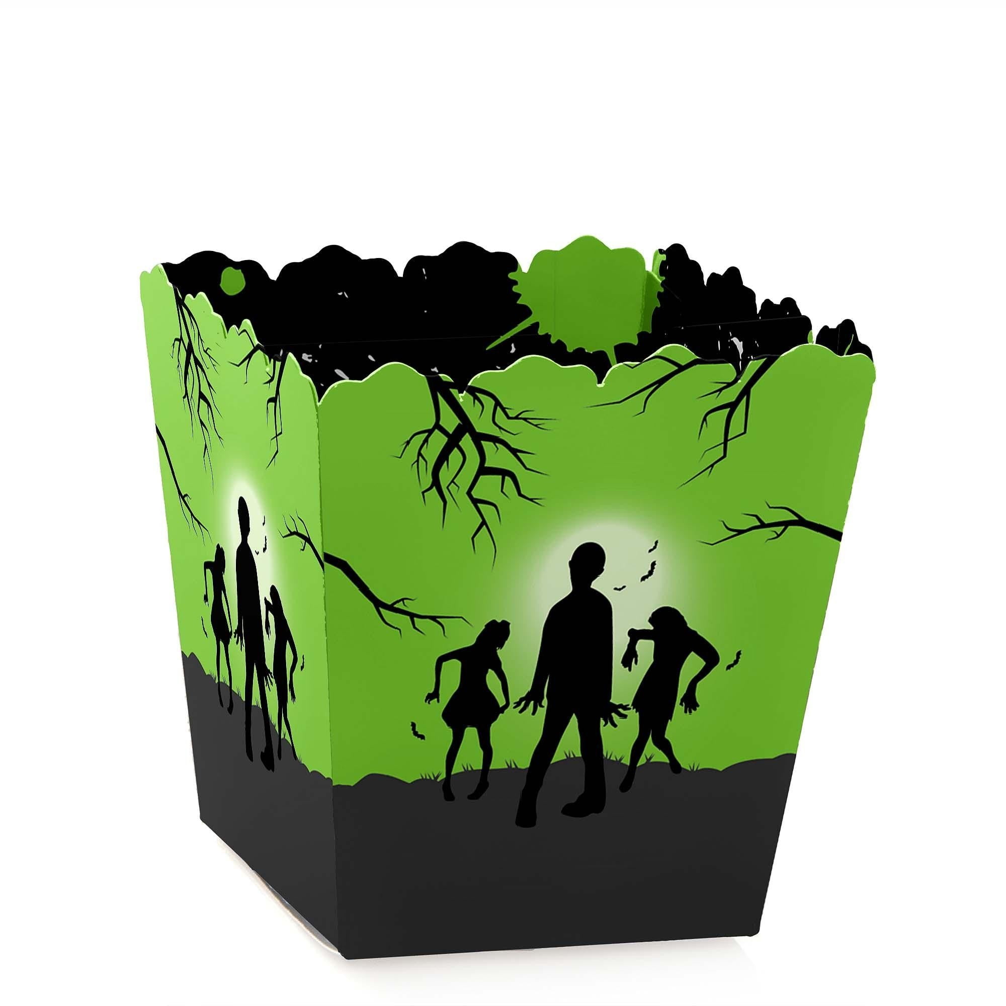 Big Dot of Happiness Zombie Zone - Party Mini Favor Boxes - Halloween ...
