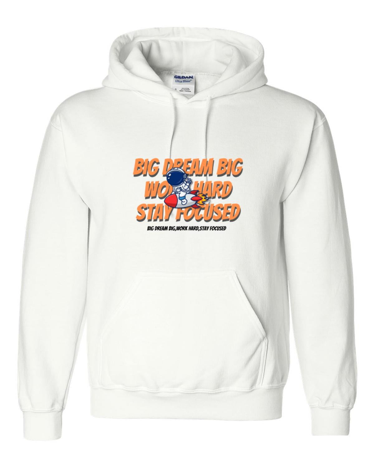 Big Dream Big Work A Hard Focused Motivation Success Quote Graphic ...