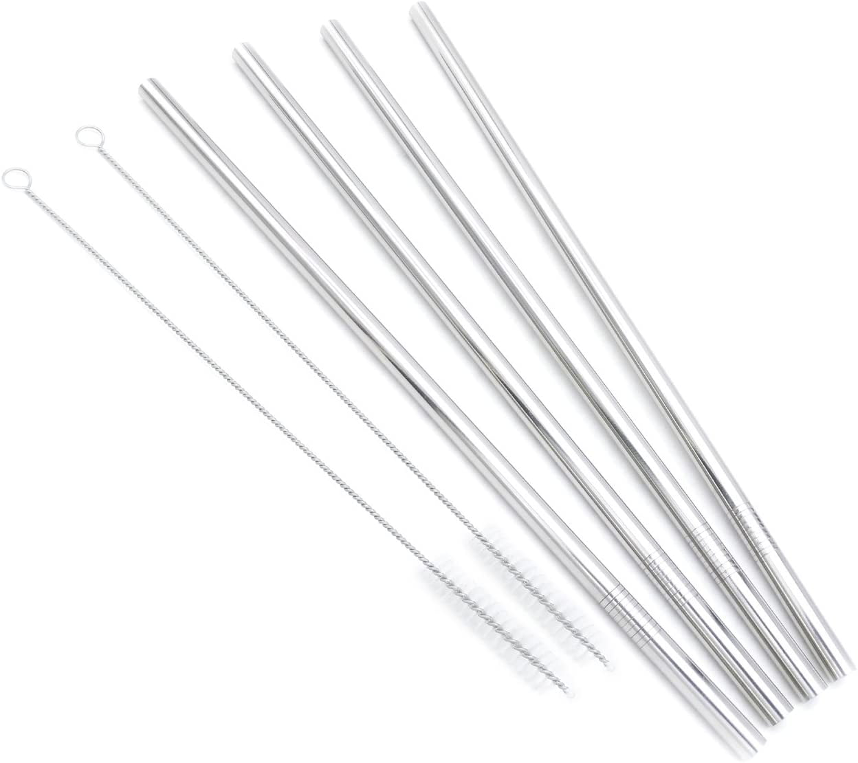 Big Drinking Straws Reusable 12" Extra Long 9mm Extra Wide SUS 304 Food ...