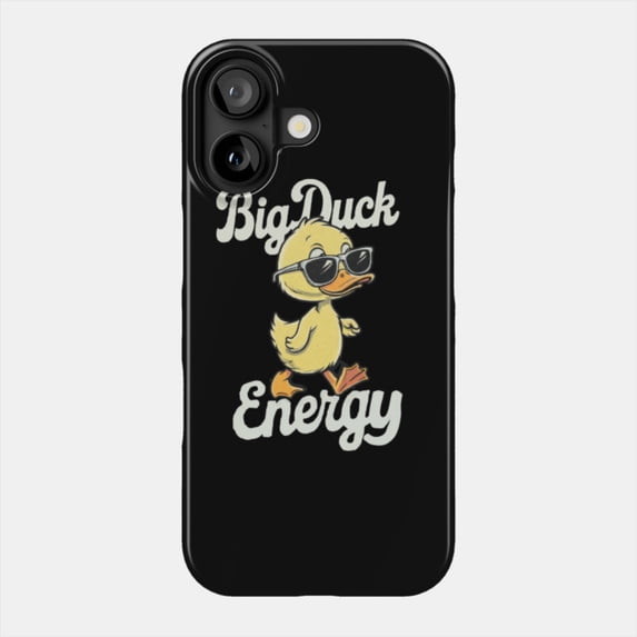 Big Duck Energy Funny Animal Pun Quote Graphic Case for Apple iPhone 11 ...