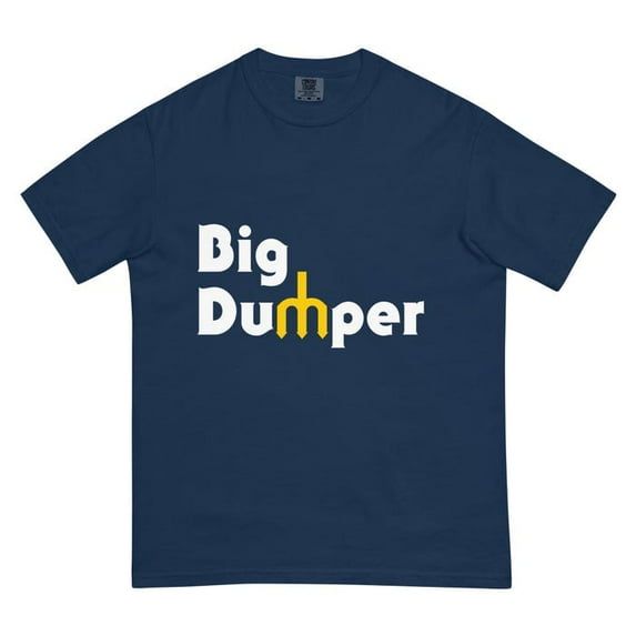 Big Dumper Tee (70's Edition - Blue/Navy) | Cal Raleigh Mariners Shirt ...