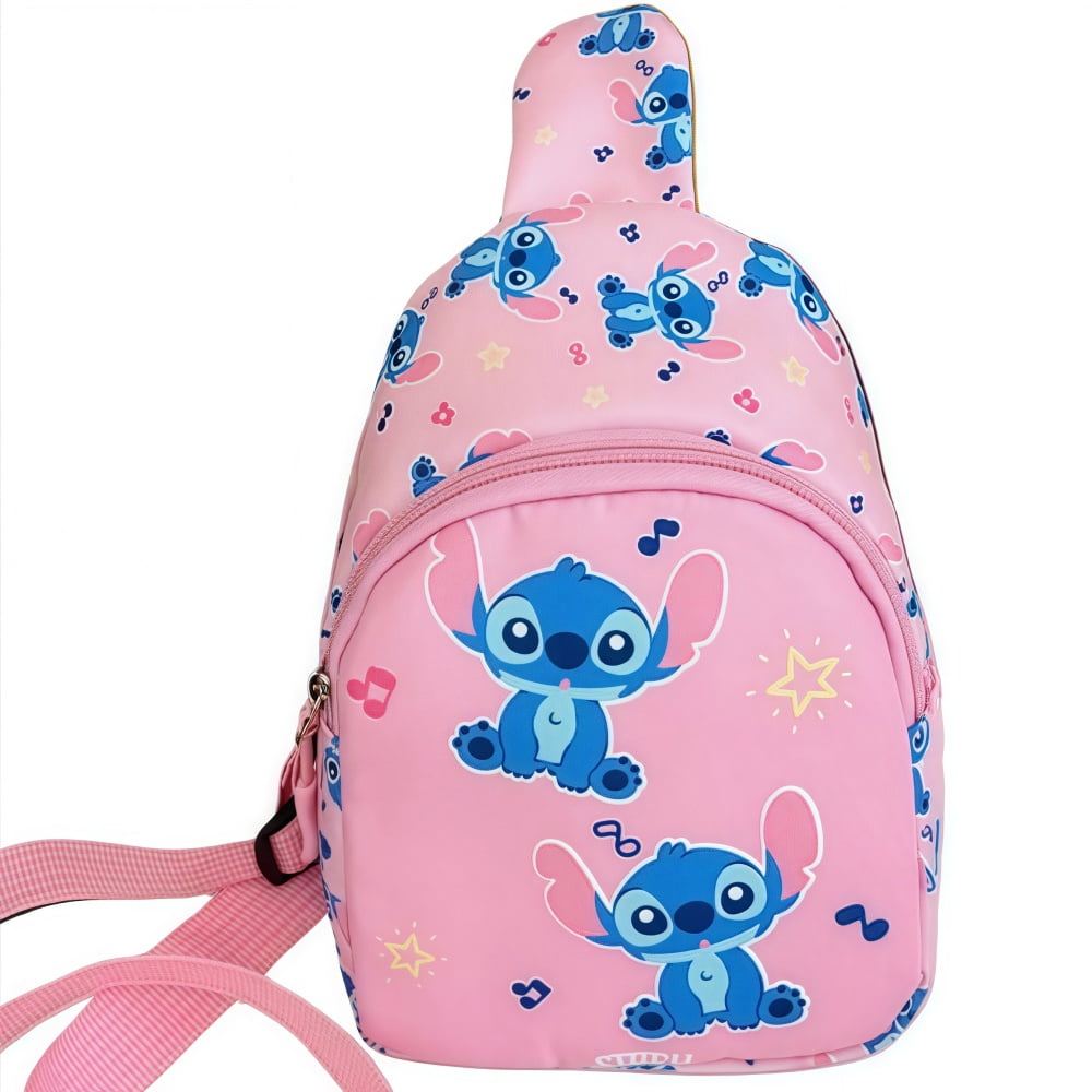 Big Ear Blue Alien Pup Anime Cartoon Cute Coin Crossbody Bag - Mini ...