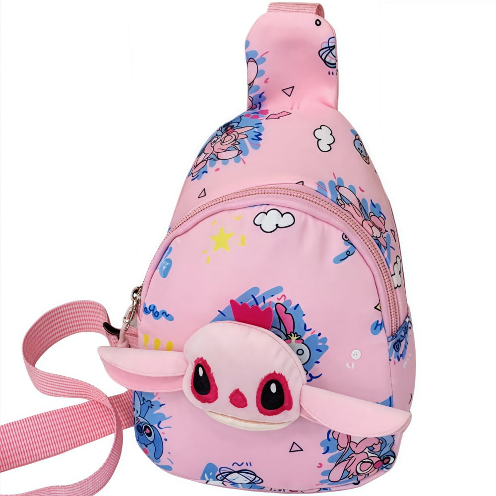 Big Ear Blue Alien Pup Anime Cartoon Cute Coin Crossbody Bag - Mini ...