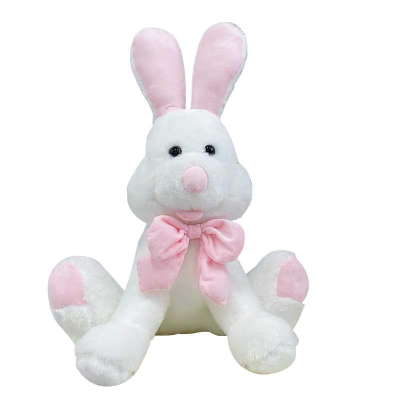 Big Ears Bunny Plush Toy, Ultra Soft Stuffed Rabbit Doll with Long Ears ...